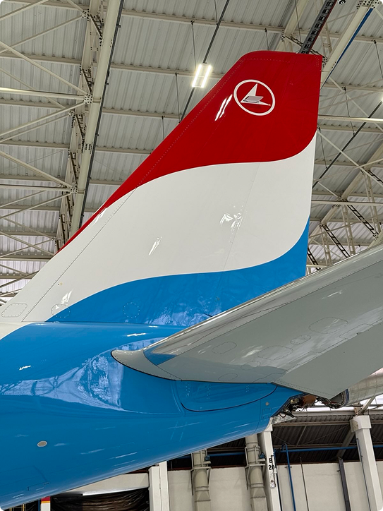 First Embraer E195-E2 | Luxair